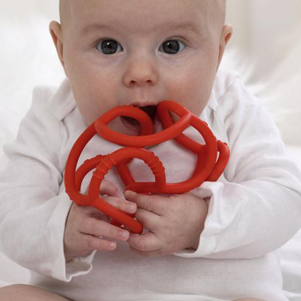 Tuggy Silicone Teether Ball 3m+ – Nuby Philippines